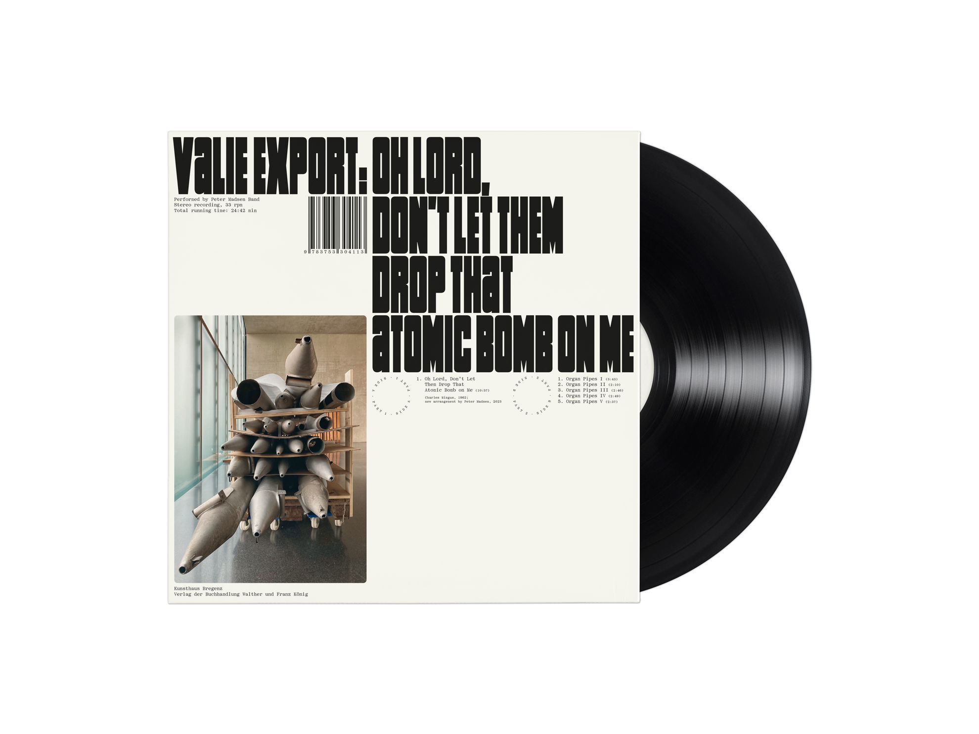 LP: VALIE EXPORT – Oh Lord, Don't Let Them Drop That Atomic Bomb on Me ...